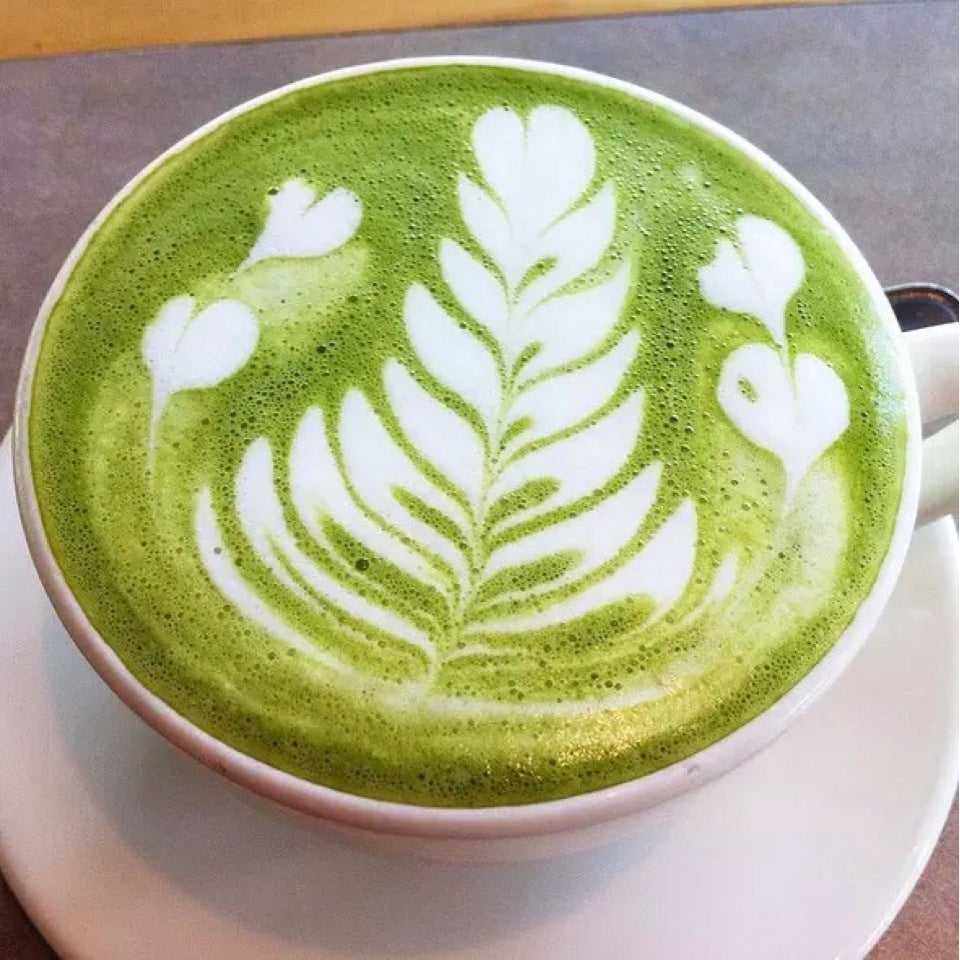 what's a green tea latte